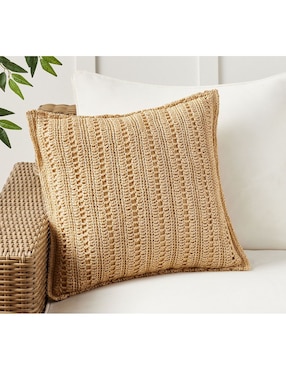 Cojín decorativo Hand-Crochet Faux